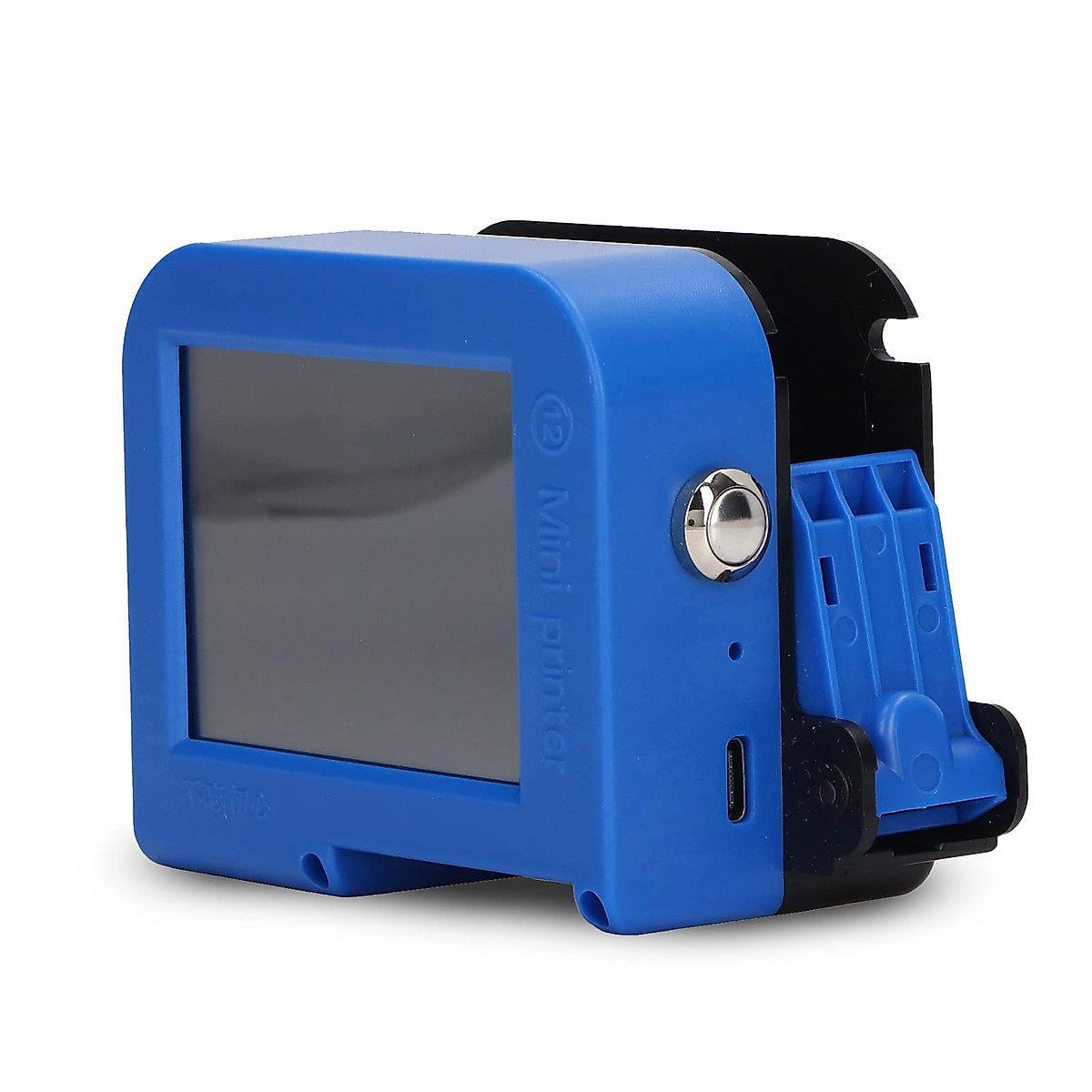 Acogedor Handheld Printer, Handheld Mobile Inkjet Printer with LED Touch Screen, Portable Printer Inkject Coding Machine for Barcode, Label, Date, Text