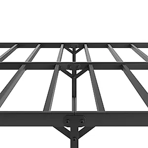 GangMei Metal Platform Bed Frame, Sturdy Metal Frame, No Box Spring Needed(Full)