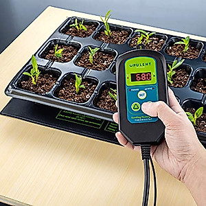 OPULENT SYSTEMS 48"x20.75" Seedling Heat Mat and Digital Thermostat Combo Set