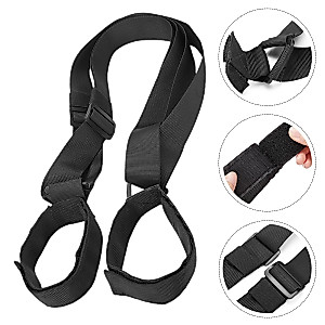 BESPORTBLE 2pcs Snowboard Straps Snowboard Shoulder Strap Ski Carrier Strap Backpack Accessories Adjustable Straps Pole Sling Strap Ski Pole Carrying Strap for Snowboard Ski Accessory