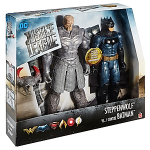 Mattel Justice League Steppenwolf vs Batman 2-Pack Figures