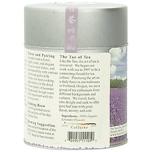 The Tao of Tea, Lavender Herbal Tea, Loose Leaf, 2.0 Ounce Tin (Packaging May Vary)