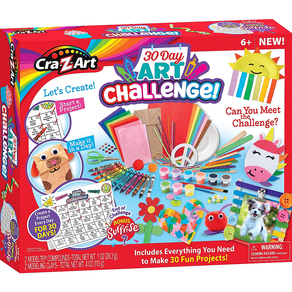 Cra-Z-Art 30 Day Art Challenge Craft Kit