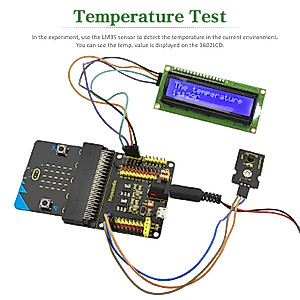 KEYESTUDIO 37 Sensors in 1 Box Starter Kit for BBC Micro bit with Tutorial (Without Microbit Board), Compatible with V1.5, V2 Microbit Sensor Kit Accessories Programming Electronics for Teens Adults