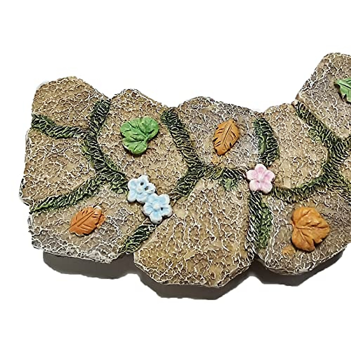 Fairy Garden Walkway Path, Miniature Pathway, Fairy Garden Accessories, Stone Path,Dollhouse Way, Micro Garden Path Road for Fairy Garden, Enchanted Garden Path