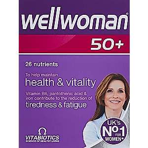 Wellwoman Vitabiotics 50+ 30 Tablets