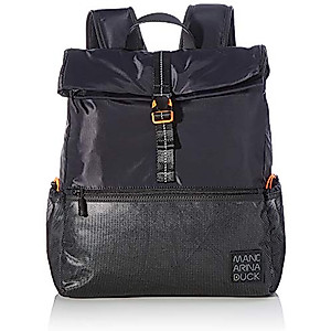 Mandarina Duck Women's Spirit Backpack, Black, Taglia Unica