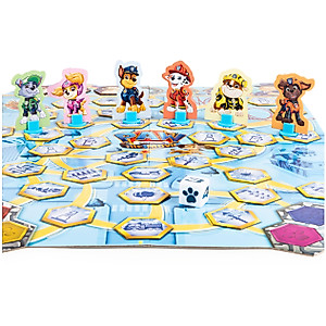 PAW Patrol: The Movie, 4-Game Adventure City Pack Memory Match, Pop-Up, Wooden Dominoes, & Lookout Games, PAW Patrol Toys for Kids Ages 4 and up