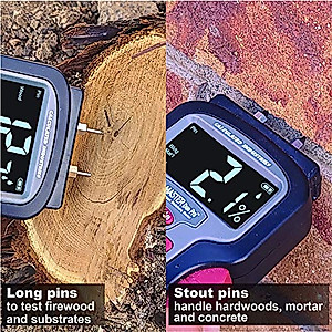 Calculated Industries 7442-PINS AccuMASTER Moisture Meter Replacement Pins Pack - Two Pairs of Pins Fit AccuMaster models 7440 and 7445 - Stainless Steel