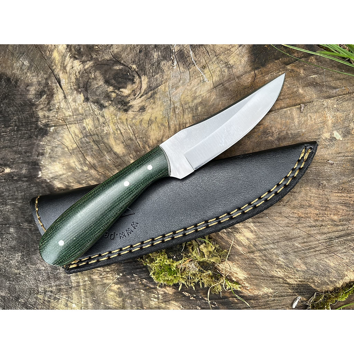 Perkin Knives Handmade Hunting Knife Fixed Blade Hunting Knife Bushcraft Knife Full Tang PS150