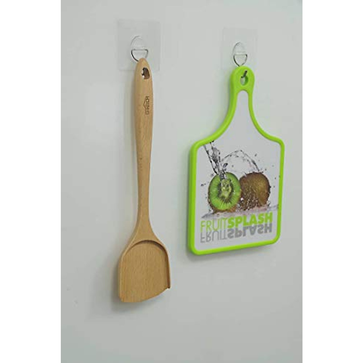 Cell Gel Mounts 6 Pack | Strong Hold Reusable Hook for Hanging | Transparent Reusable Self Adhesive Hook | Waterproof Heavy Duty (9 lb) | Hooks for Bathroom, Shower, Outdoor, Kitchen, and More