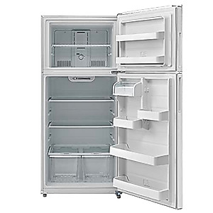 Avanti FF18D0W-4 FF18D Frost-Free Apartment Size Refrigerator, 18.0 Capacity, in White, 18 cu. ft