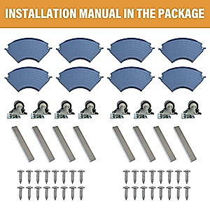 DOFIMATE 2 Pack Rolling Plant Stand with Wheels,15-21’’Adjustable Heavy Duty Plant Caddy with Wheels for Indoor Outdoor Planter Dolly Lockable