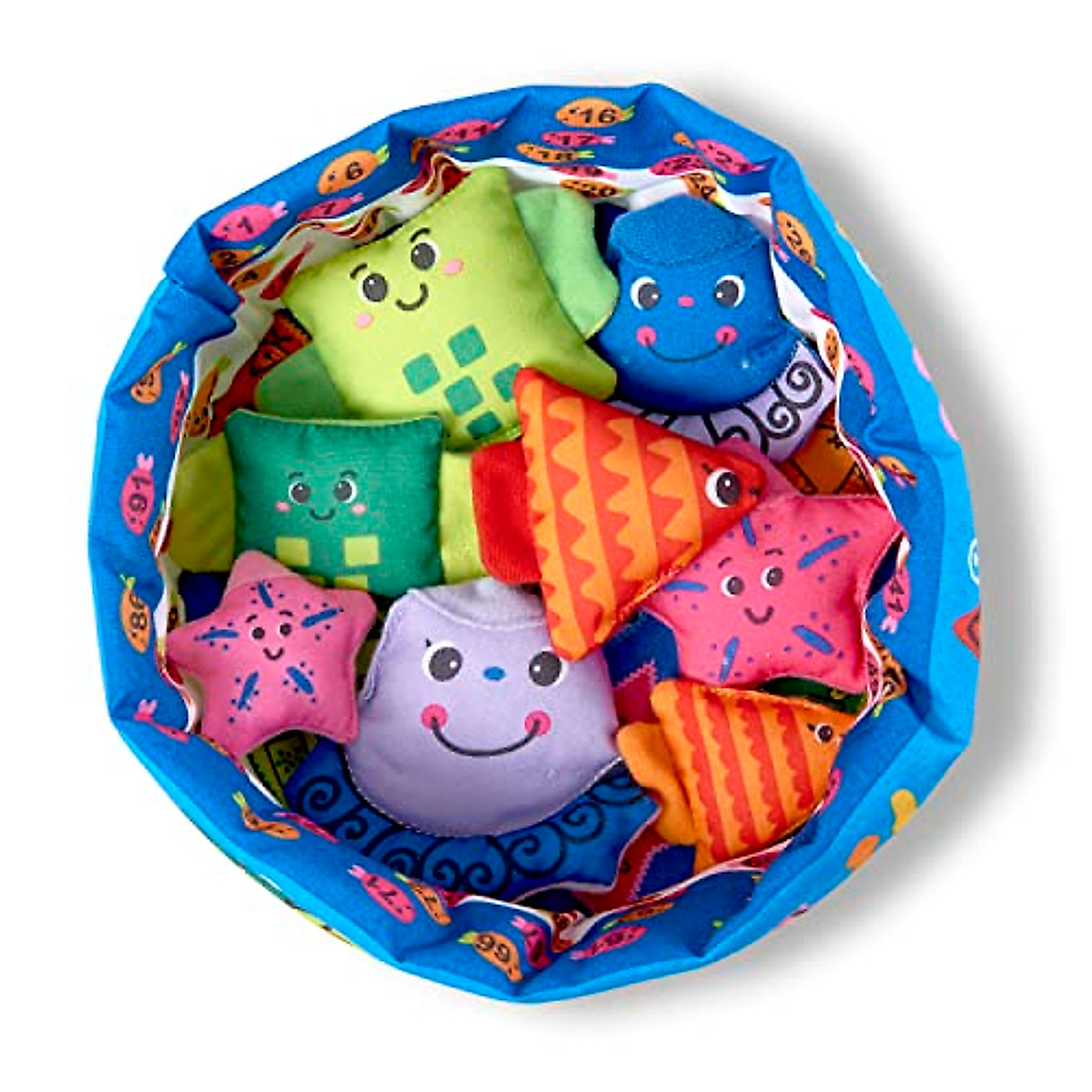 Melissa & Doug K's Kids Fish and Count Learning Game With 8 Numbered Fish to Catch and Release