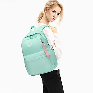 Caran·Y 30L Kids School Backpack for Girls Boys 6-18-Lightweight Water-Resistant Design,Multiple Pockets,Adjustable Straps Durable Bookbag for Elementary to High School Students(Green)