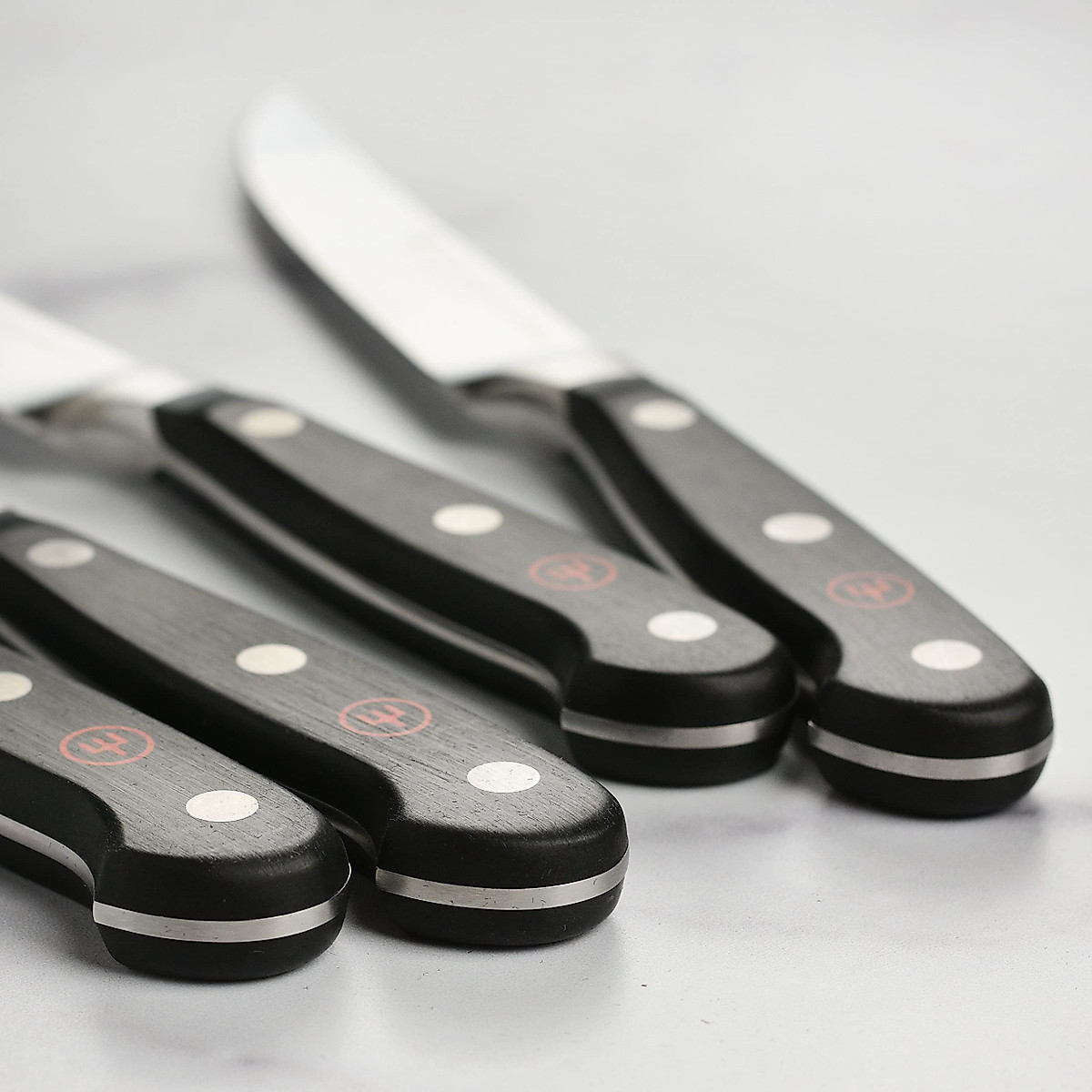 Wusthof Classic Steak Knife Set with Wood Case (4 Piece)