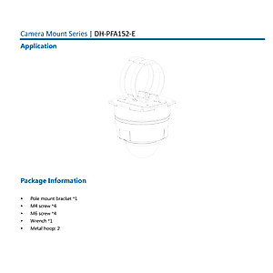 DahuaOEM PFA152-E Mount Security Accessory