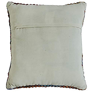 LR Home Multicolored Bohemian Geometric Throw Pillow, 1 Count (Pack of 1), Multi