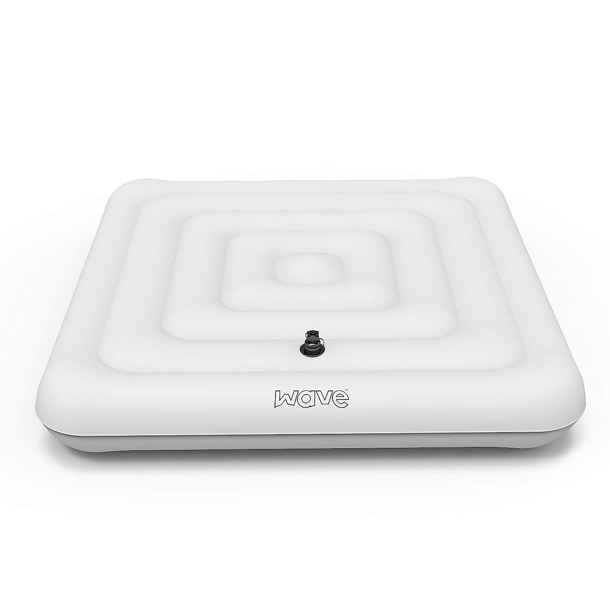 Wave Spa Inflatable Hot Tub Cover for Square 4 Person Hot Tub, Energy Saving, Thermal Efficient, Protective Rain Overflow Cover