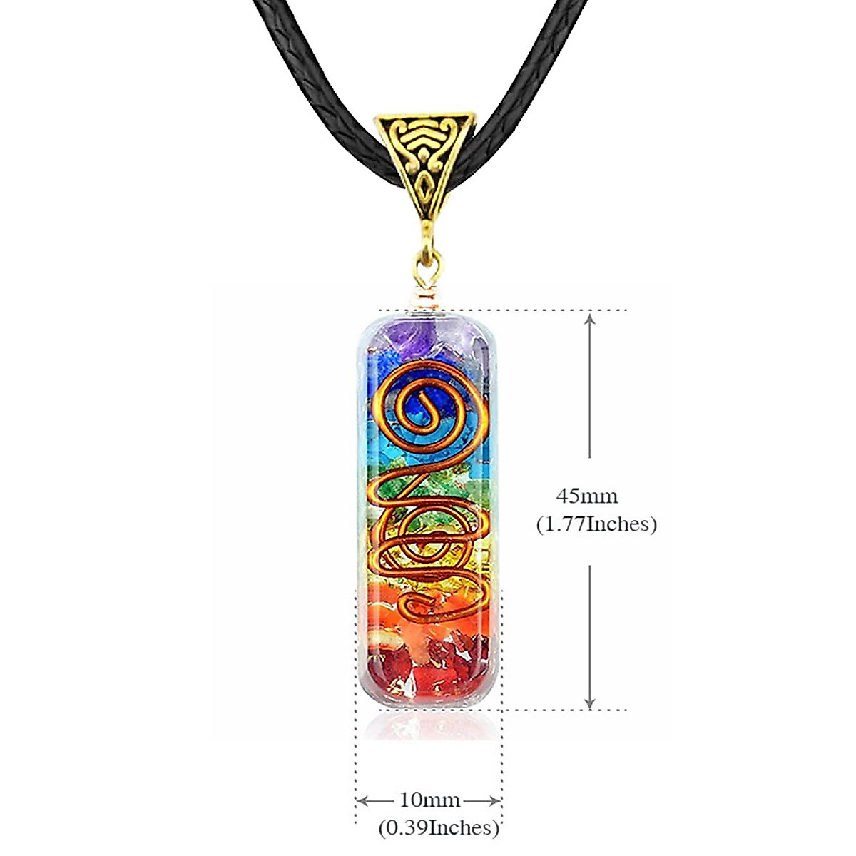 7 Chakra Crystals Healing Bracelet Necklace Stone Tree of Life Pendant positive Energy Yoga Spiritual Natural Gemstone Jewelry Set