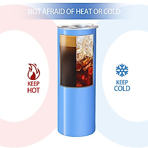 YOUKE OLA 16 Pack Skinny Tumblers 20oz Bulk Straight Stainless Steel Double Wall Vacuum Insulated Tumbler with Lid and Straw & Silicone Base for Travel, DIY, 16 Colors