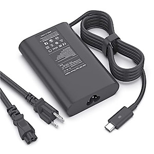 65W USB C Laptop Charger for Dell Latitude 5420 5520 7420 5540 5440 5430 5530 7430 3540 3440 7440 7340 5320 7320, XPS 13 15 7390 9310 9300 9305 9310 Type C Power Cord