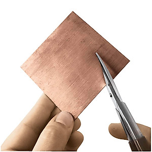 Vintaj Tools by The Beadsmith Metal Shear – 7 Inches (178mm) With Steel Blades, Comfort Grip & Single-Leaf Spring Handle – Tool for Cutting & Stamping Blanks, Sheet Metal and Craft Wire