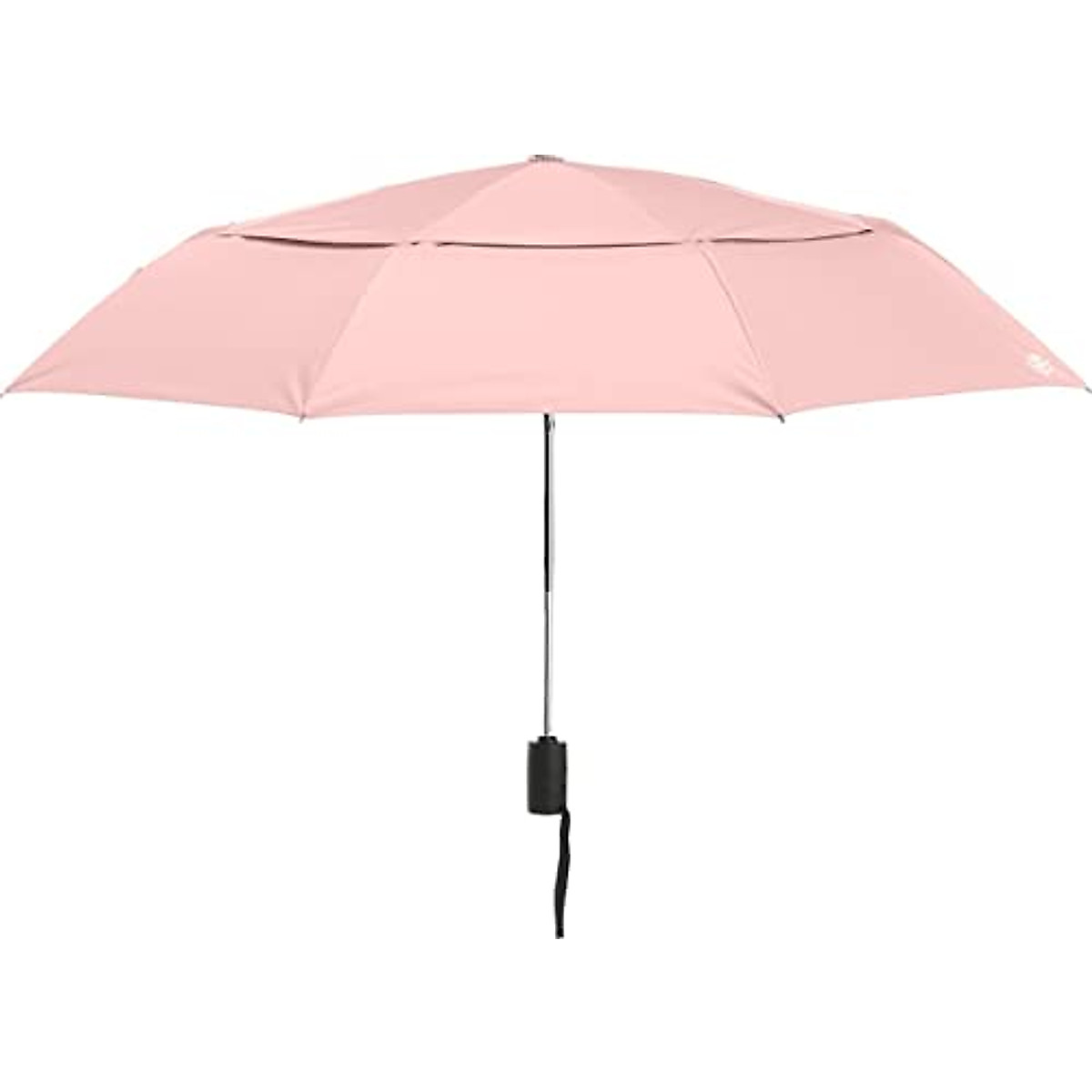 Coolibar UPF 50+ 42 Inch Sodalis Travel Umbrella - Sun Protective (One Size- Light Rose)