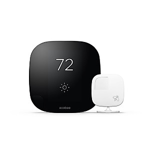 ecobee3 Smarter Wi-Fi Thermostat with Remote Sensor, 2nd Generation