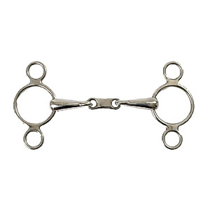 Shires Two Ring French Link Gag (5")