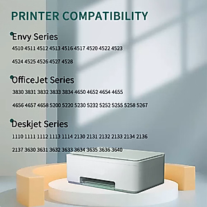 PFKink Remanufactured 63 Black Ink Cartridge Replacement for HP 63 63XL Work with Envy 4520 4512 4516 Officejet 5252 3830 3833 4655 5255 Deskjet 1112 2130 3630 3634 Printer (2 Black)