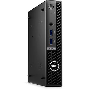Dell OptiPlex 7010 MFF Desktop Computer - 13th Gen Intel Core i9-13900 24-Core up to 5.6 GHz, 64GB RAM, 1TB NVMe SSD + 2TB HDD, Intel UHD Graphics 770, Wi-Fi 6E + Bluetooth, Windows 11 Pro