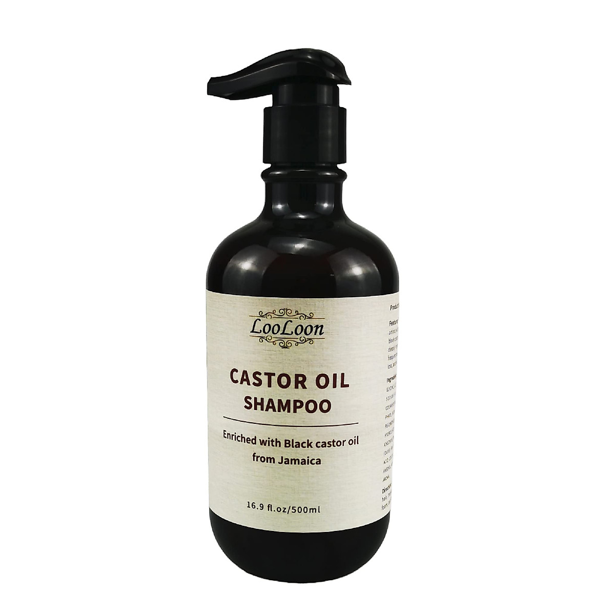 Castor Oil Shampoo and Conditioner for Hair Growth, Thinning Hair, Curly Hair 500ml (16.9 Oz): Pure Jamaican Black Castor Oil Shampoo for Men and Women; Black Castor Oil Shampoo and Conditioner Set