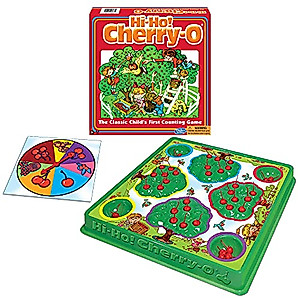 Winning Moves HI-Ho Cherry-O Games USA, The Classic Child's First Counting Game, for 2 to 4 Players, Ages 3+