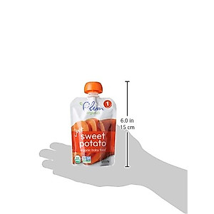 Plum Organics Stage 1 Baby Food, Sweet Potato Puree, 3 Oz