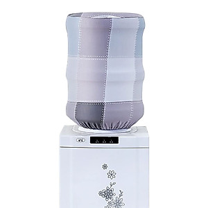 5 Gallon Water Dispenser Barrel Dust Proof Cover, High Stretchy Fabric Water Bucket Protector Covers, Reusable Elastic Protective Water Bottle Cover Suit for Home, Hotel and Restrant