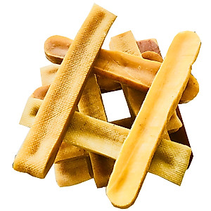 Snow Hill Natural Himalayan Yak Cheese Dog Chews XXL 10 P Long Lasting, Protein-Rich Yaky Cheese Treats for Powder Chewer