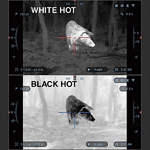 ATN Thor 4 640x480, 1.5-15x Thermal Scope w/Video rec in HD, Smooth Zoom, Bluetooth and Wi-Fi (Streaming, Gallery & Controls)