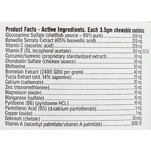 Ark Lighting NATURALS Joint Rescue Super Strength Chews (90 Count), (700542)