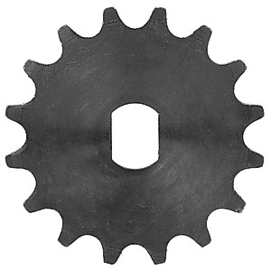 Alomejor Chain Sprocket Gear Electric Scooter Motor Engine 16 Tooth Sprocket Metal Chain Wheel for 12X17mm