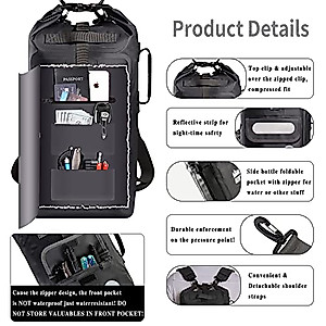 IDRYBAG Dry Bag Backpack Waterproof Floating 20L/30L/40L, Dry Bags Waterproof Backpack for Men, Dry Sack Waterproof Bag Kayak