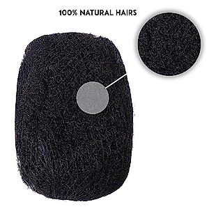 Perfect Tranzitions Afro Kinkys Human Hair Bundle For Making,repairing & Bulking Locs 8 Inch Long Afro Kinky Bulk Human Hair For Locs 100% Natural Kinky Human Hair For Twisting & Braiding 1Oz