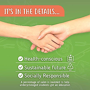 merka Flexible Plastic Cutting Board Mats: Guides, Recipes & Fun Activities For Each Food Group, Set of 4