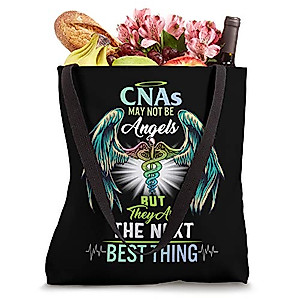 CNA Nurse For Women Angels Nursing School Nurses Week Mother Tote Bag