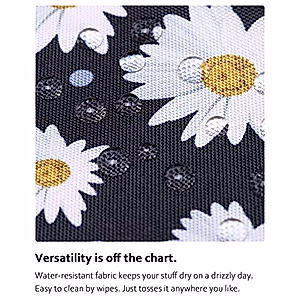 HotStyle TRENDYMAX Backpack for School Girls & Boys, Durable and Cute Bookbag with 7 Roomy Pockets, Daisies