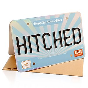 GIFTING GIGGLES Funny Wedding Card for couple | Newly Weds | Marriage Card for Couple | Wedding Day Congrats Gift | Congratulations Card | Premium Quality BIG [ 9 inch x 6 inch]