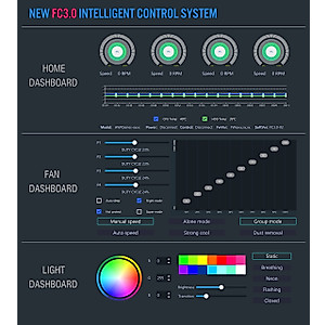 Smart Laptop Cooling Pad 15"-17" Cooler Pad, Compatible with Alienware X15R1, X15R2, X17R1, X17R2 (LTC-AWU-X1)
