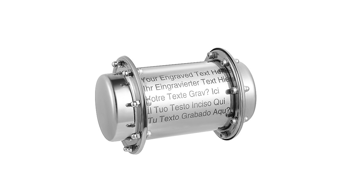 Personalized Engraved Time Capsule - Custom Waterproof