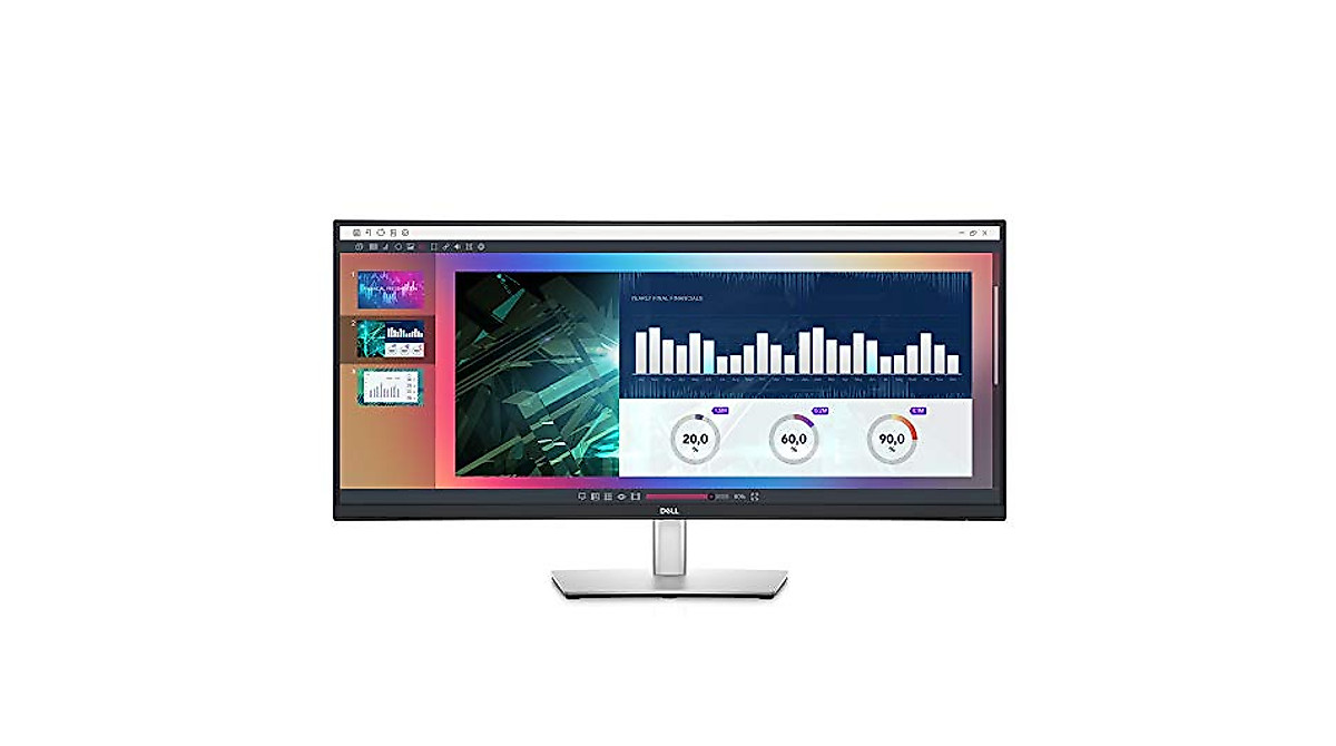 Dell 34" Curved WQHD Monitor - P3421W for Productivity