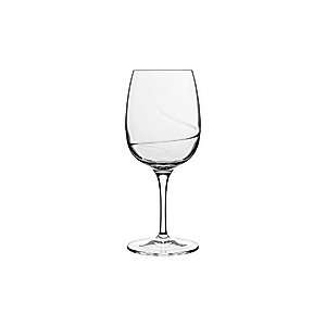 Luigi Bormioli Aero 11 oz White Wine Glasses, Set of 6, Clear